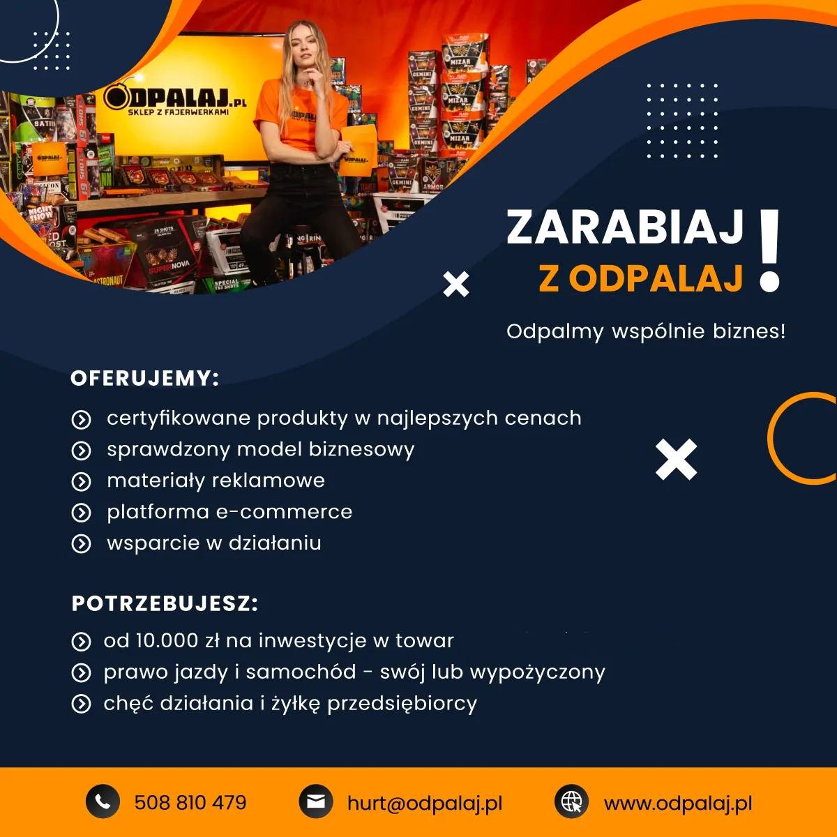 Hurtownia fajerwerków i petard - Odpalaj.pl